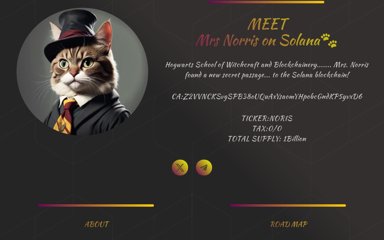 Hogwarts School of Witchcraft and Blockchainery...Mrs. Norris found a ...